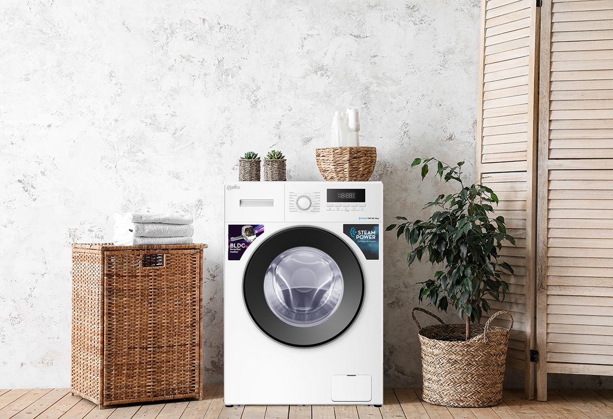 Wellio TWF100 Πλυντήριο Ρούχων 10kg | Praktiker