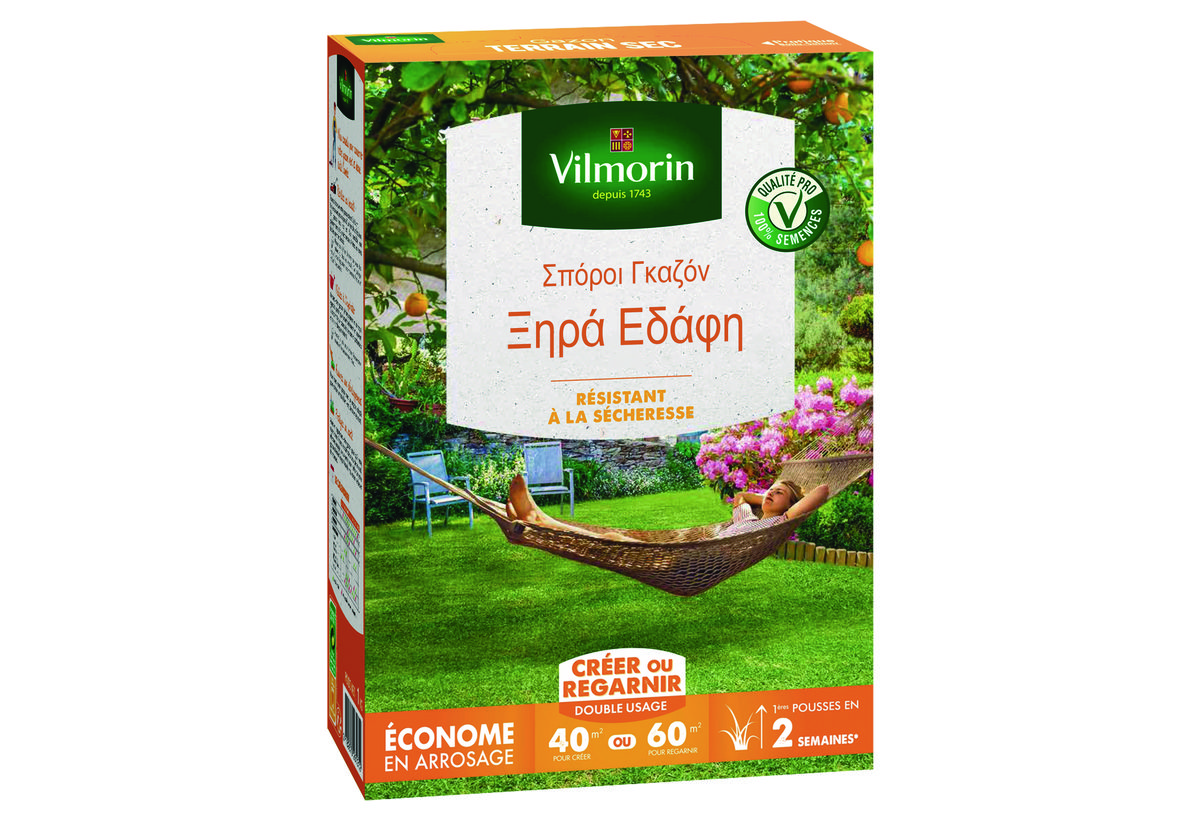 ΣΠΟΡΟΙ ΓΚΑΖΟΝ VILMORIN 1KG ΓΙΑ ΞΗΡΑ ΕΔΑΦΗ | Praktiker
