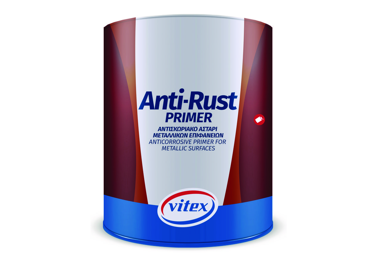 Αστάρι Αντισκωριακό Αντι-Rust Primer Γκρι 0,75L | Praktiker