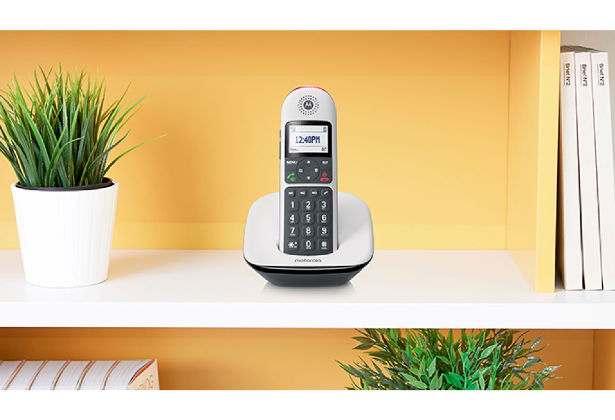 Motorola CD5001 Τηλέφωνο Ασύρματο με Ανοιχτή ακρόαση και Φραγή Κλήσεων ...