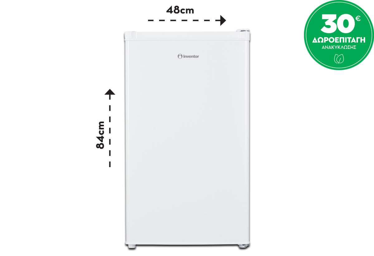 Inventor MPC840W Ψυγείο Μονόπορτο | Praktiker