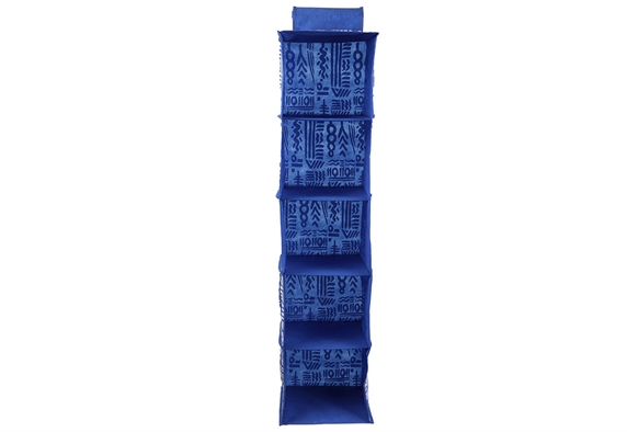 Estia Home Art Θήκη Αποθήκευσης Ρούχων Non Woven Μπλε 28x28x117cm ...