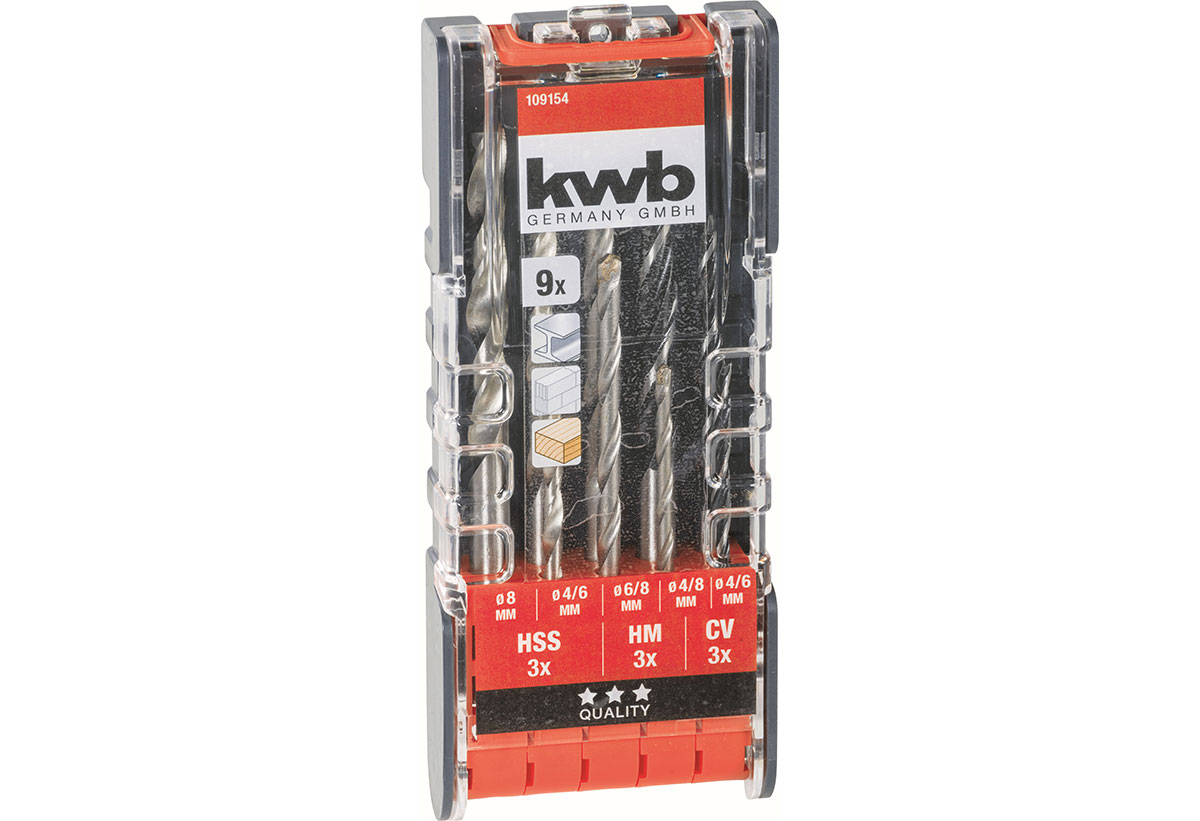 KWB Σετ 9 Τρυπάνια | Praktiker