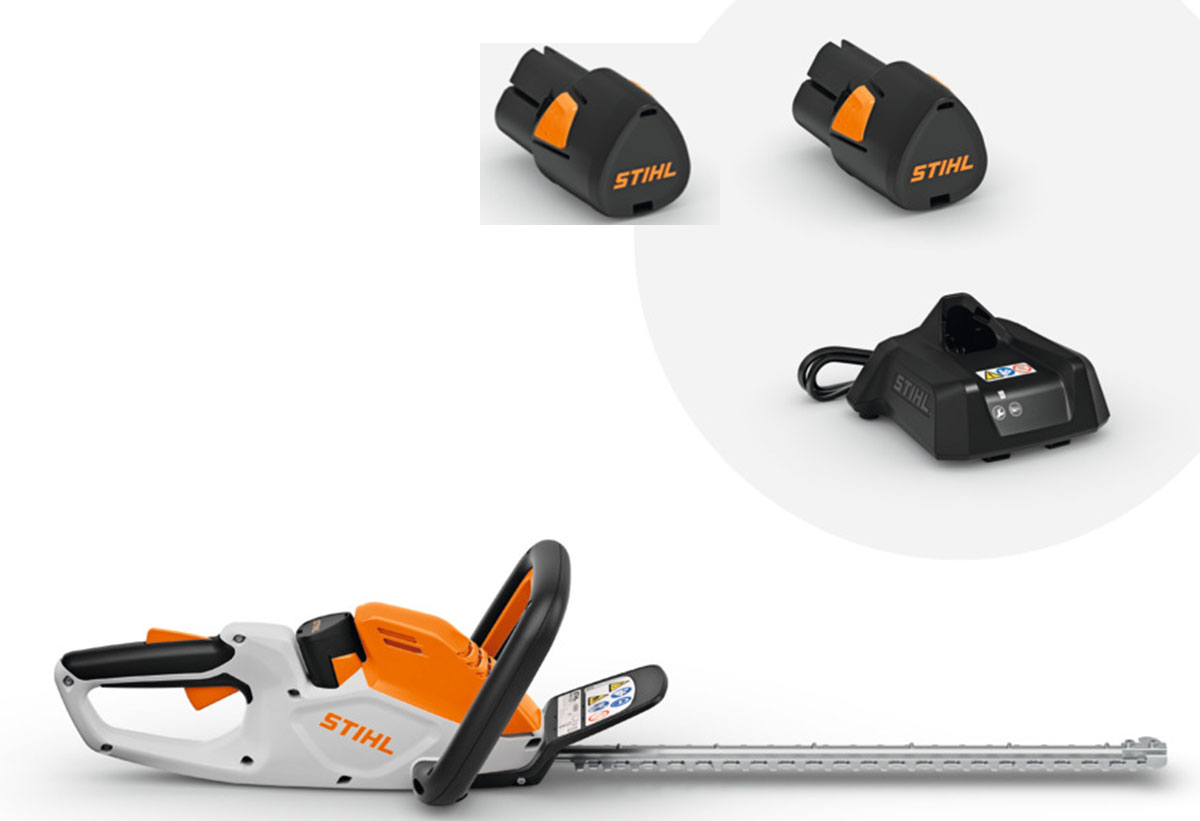 Stihl HSA 30 Ψαλίδι Μπορντούρας Επαναφορτιζόμενο με 2 Μπαταρίες AS2 ...