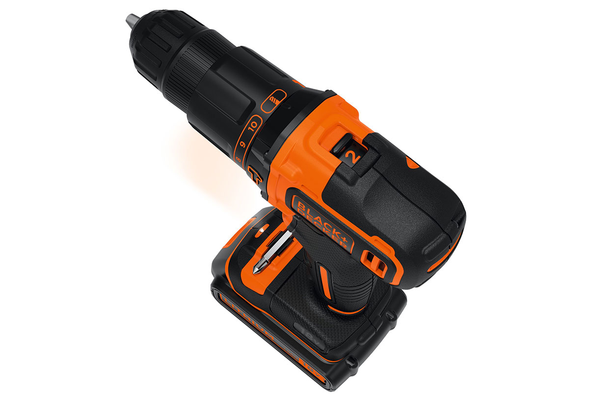 Σετ Black&Decker Επαναφορτιζόμενο Κρουστικό Δραπανοκατσάβιδο ...