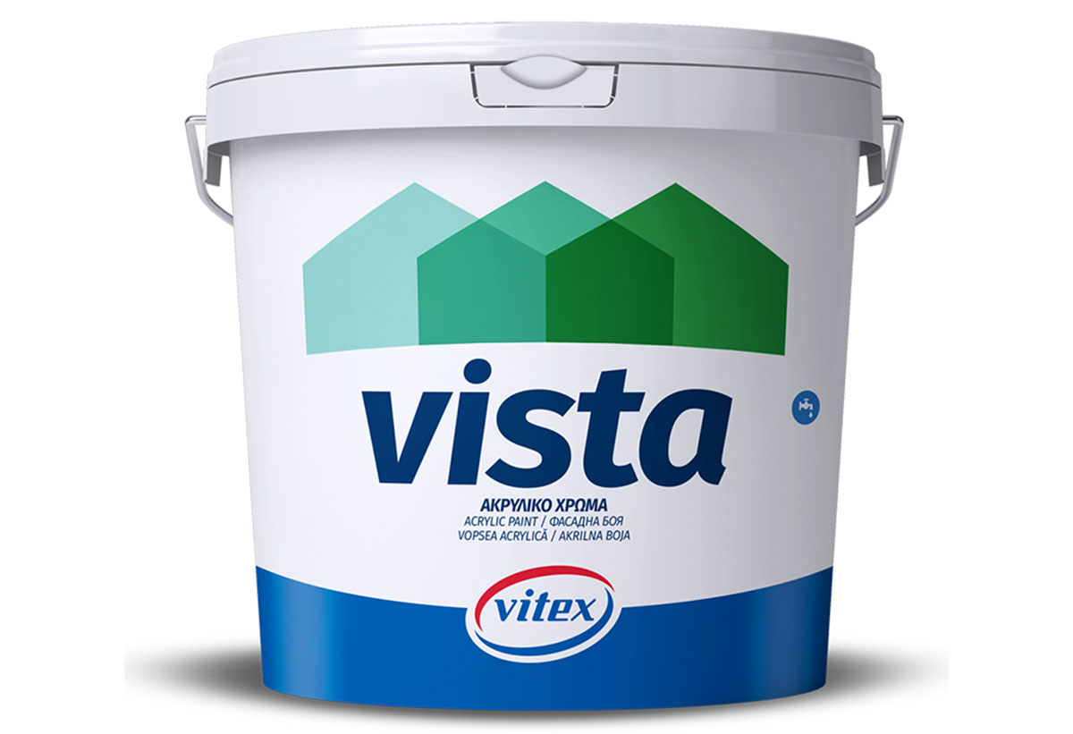 Vitex Vista Χρώμα Ακρυλικό Λευκό 3lt | Praktiker