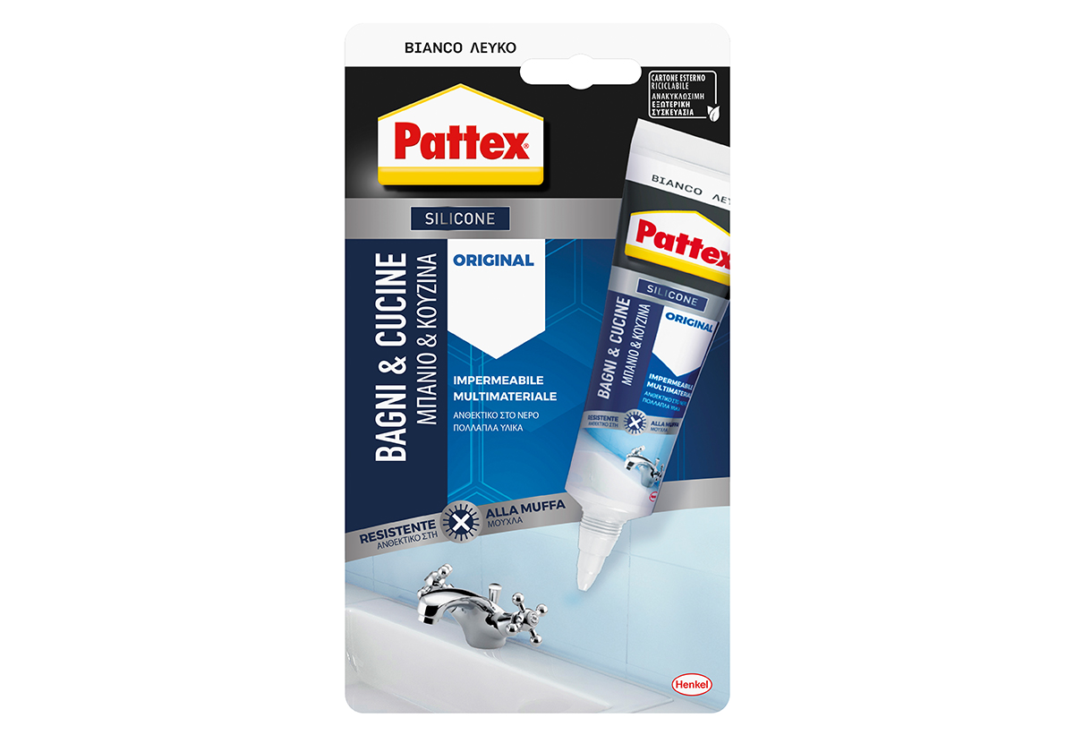 Σφραγιστικό Σιλικόνης Pattex Λευκό 50ml | Praktiker
