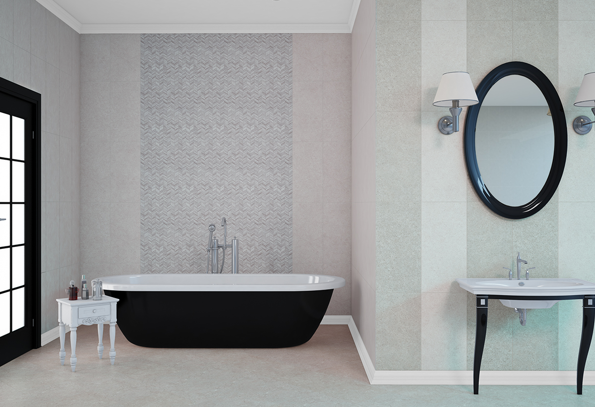 Πλακάκι Τοίχου Κεραμικό Riviera 30x60cm Ανοιχτό Γκρι | Praktiker