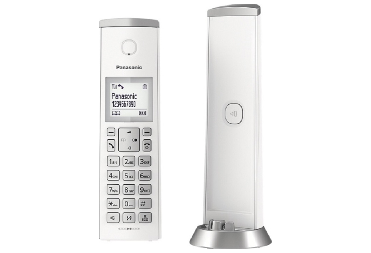Panasonic KX-TGK210GRW Ασύρματο Τηλέφωνο Λευκό | Praktiker