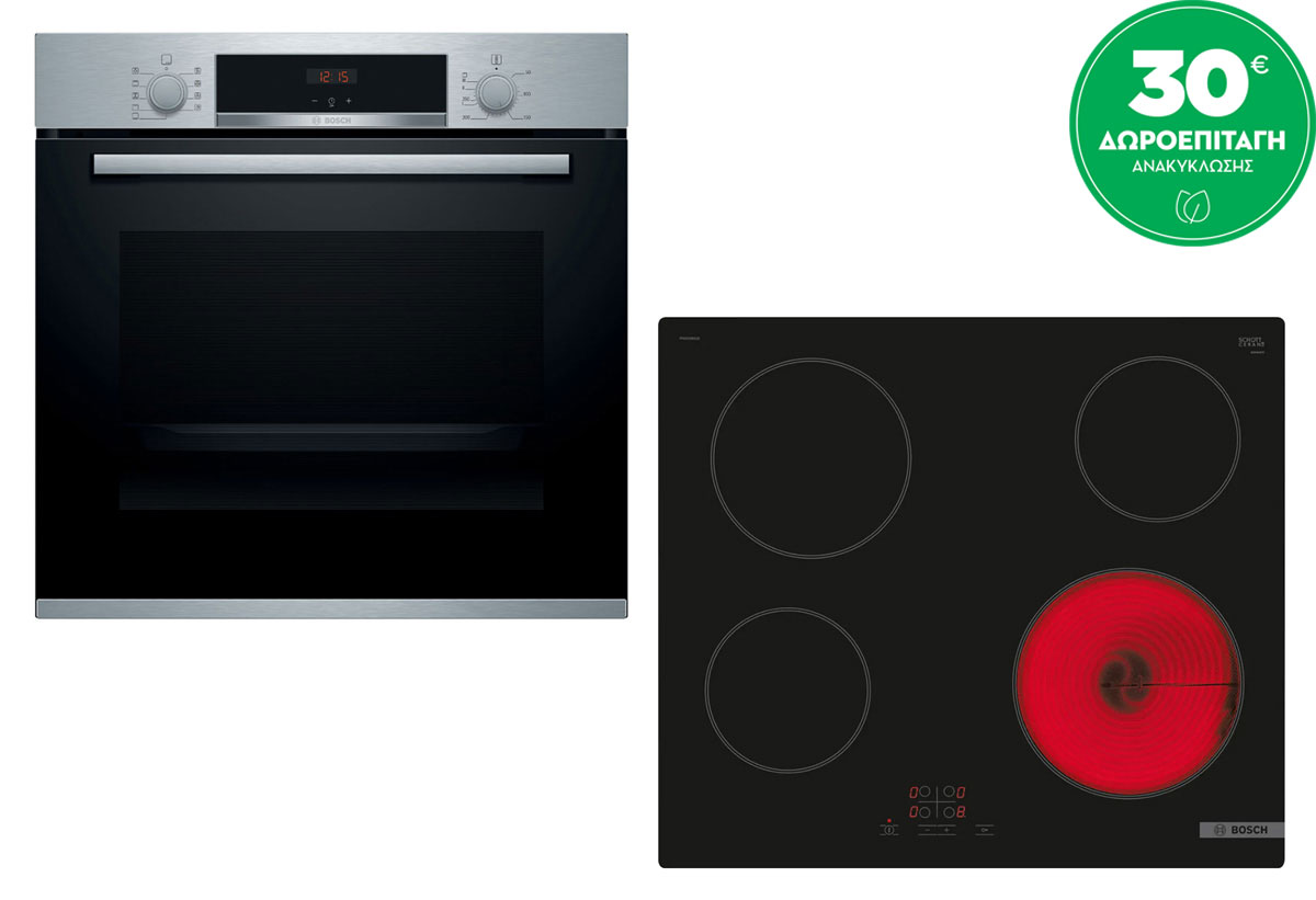 Bosch PKE61RBA2E & HBA534ES00 Σετ Εντοιχισμού | Praktiker