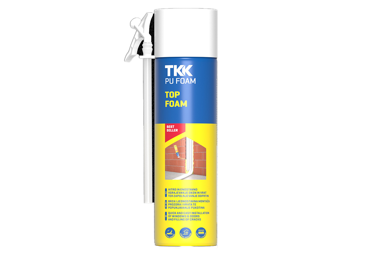 Αφρός Πολυουρεθάνης Χειρός TKK Top Foam 500ml | Praktiker