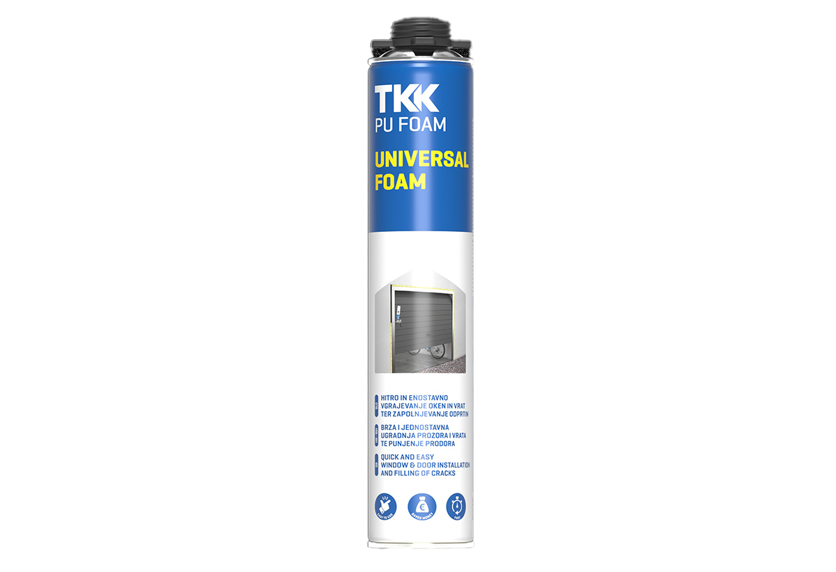 Αφρός Πολυουρεθάνης Πιστολιού TKK Universal Foam 600ml | Praktiker