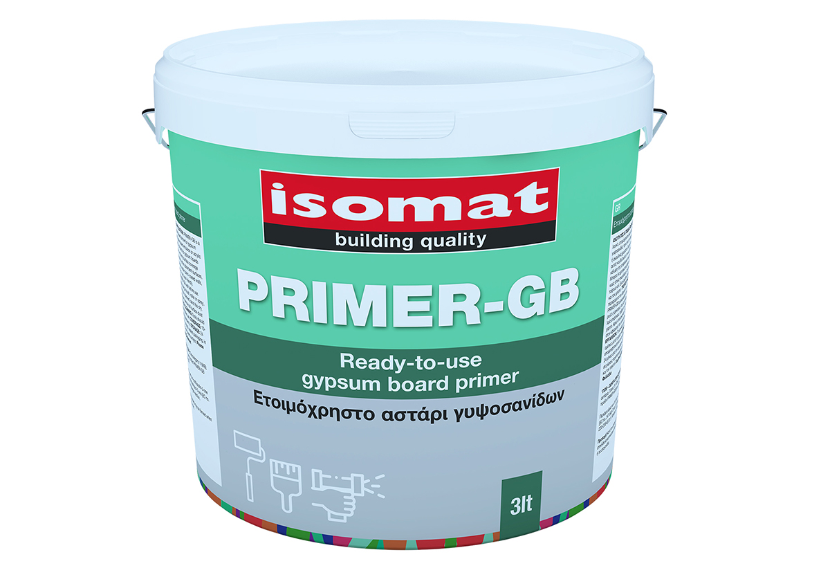 Αστάρι Γυψοσανίδας Isomat Primer GB 3lt | Praktiker