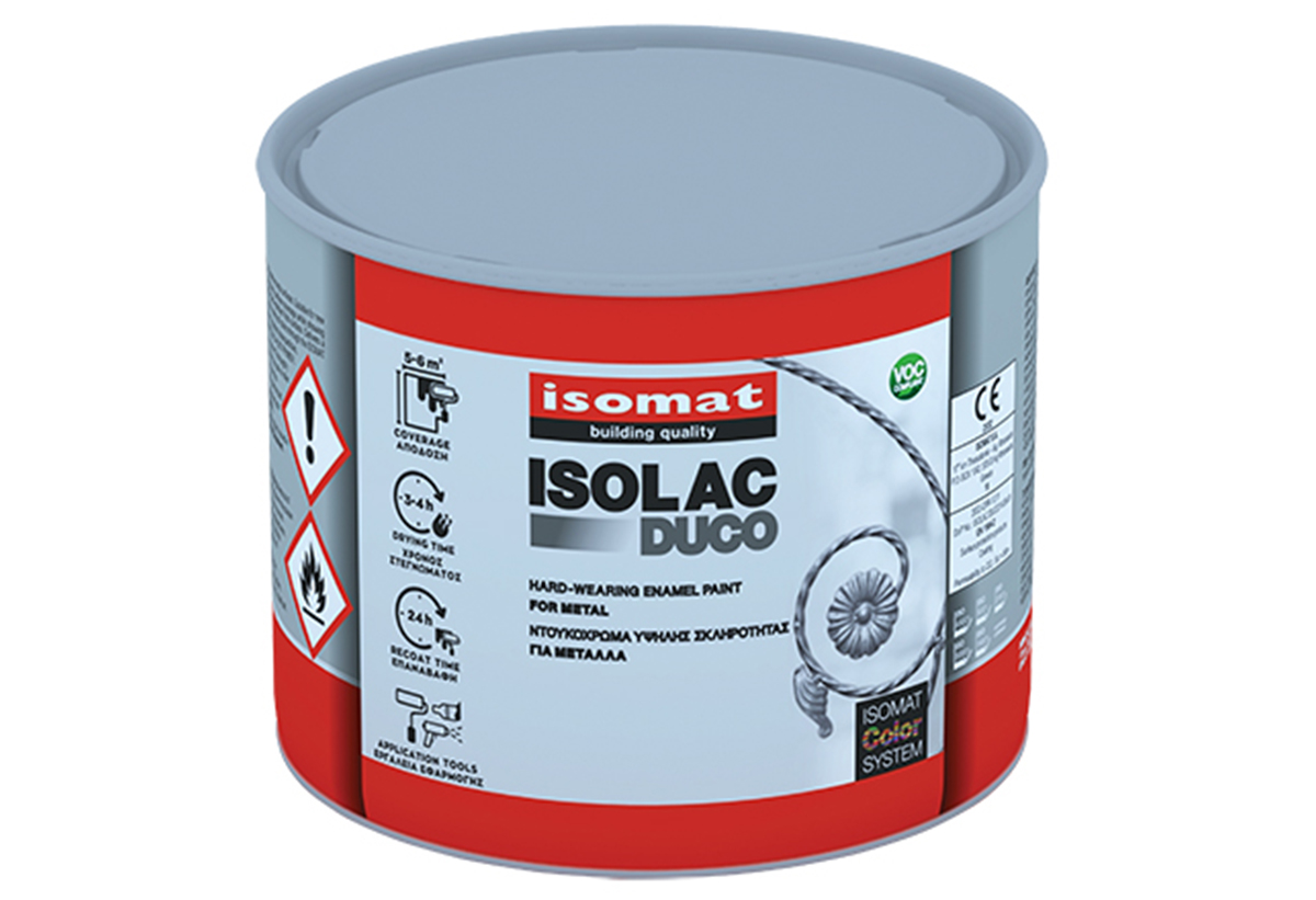 Βερνικόχρωμα Isomat Isolac Duco Γυαλιστερό Σοκολάτα 28 375ml | Praktiker