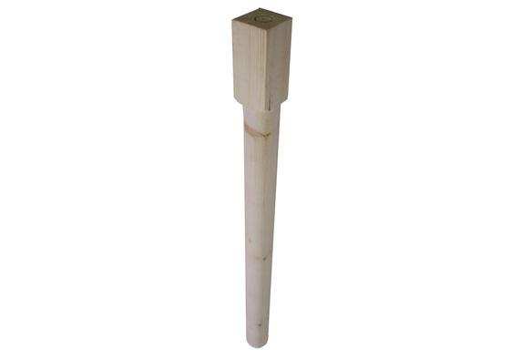 Σετ Πόδια Επίπλου 75x5.5cm Natural Στρογγυλά | Praktiker