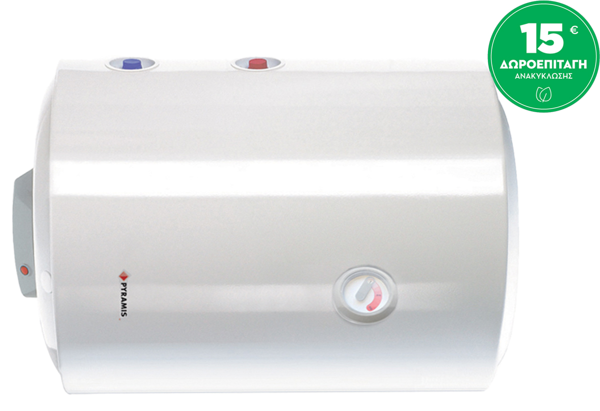 Pyramis Boiler Οριζόντιο Αριστερό 60lt 3500W | Praktiker