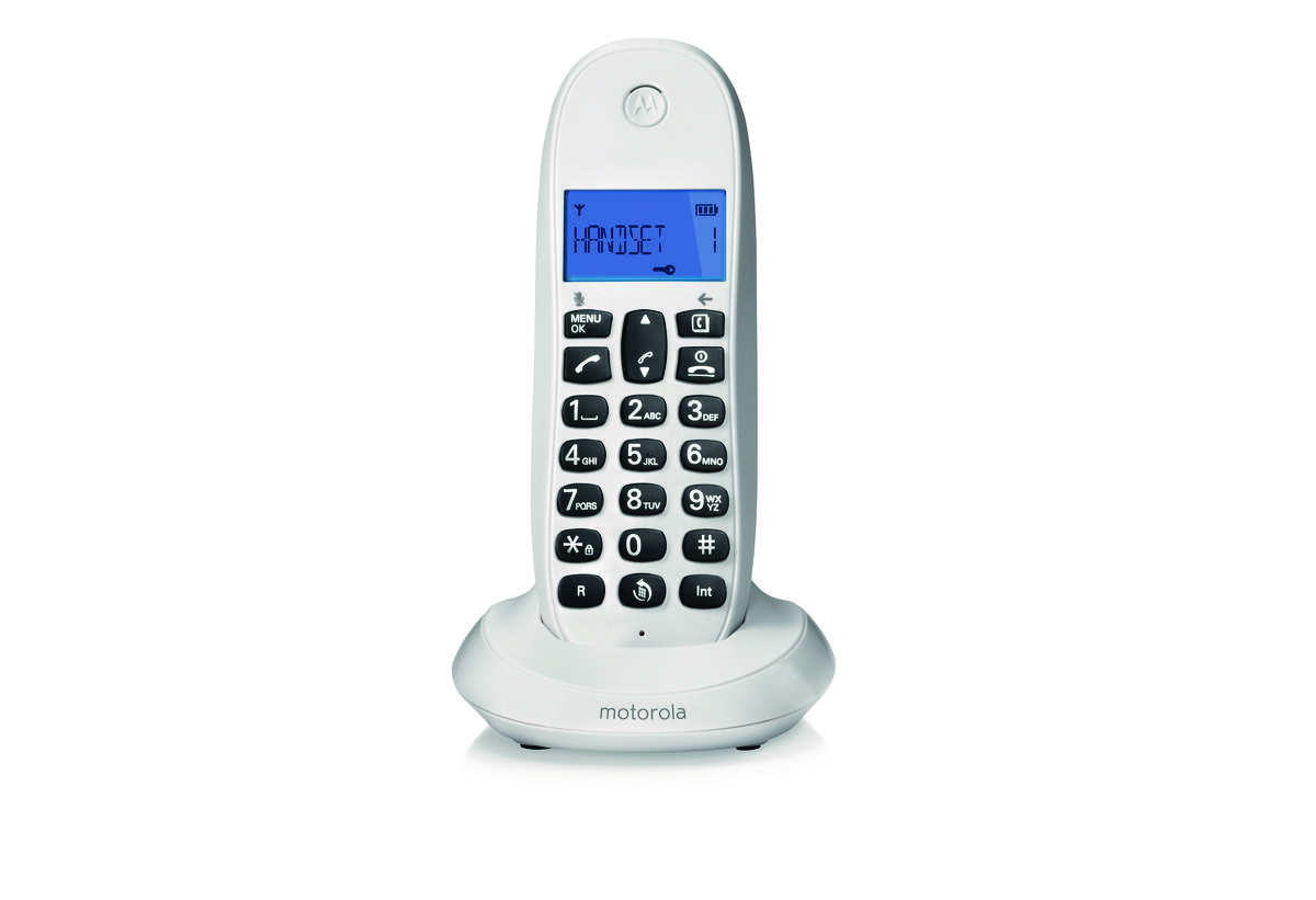 ΤΗΛΕΦΩΝΟ MOTOROLA C1001LB ΑΣΥΡΜΑΤΟ ΛΕΥΚΟ | Praktiker
