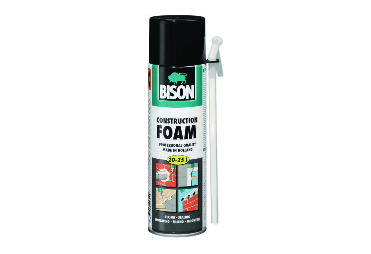 Αφρός Πολυουρεθάνης Χειρός Bison 500mL Εκρού | Praktiker