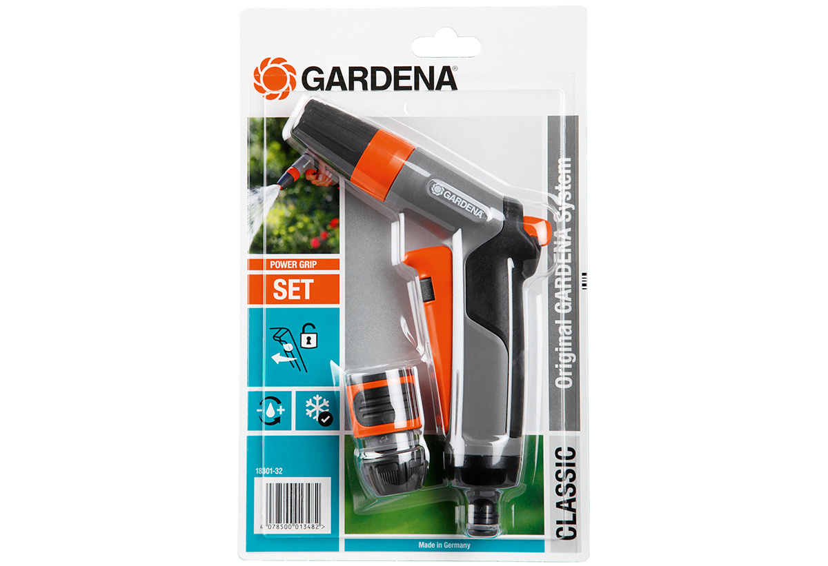 Σετ Πιστόλι Νερού Gardena Classic 18301 και Ταχυσύνδεσμος | Praktiker